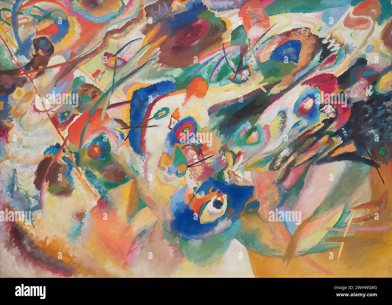 Wassily kandinsky composition vii hi-res stock photography and images ...