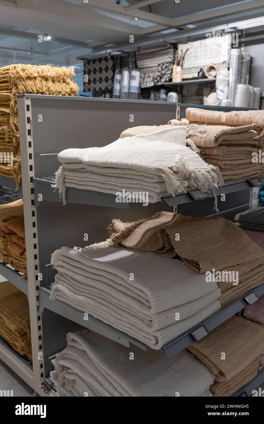 Arrangement shopping goods supermarket store hi-res stock photography ...