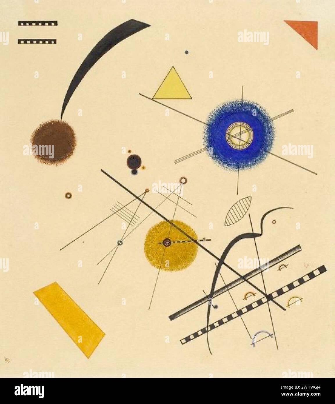 Vassily Kandinsky - Trois cercles gratuits Stock Photo - Alamy