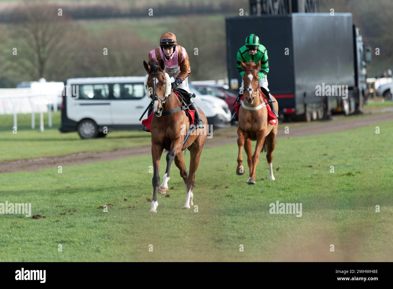 Wincanton Races - Kingwell Hurdle, February 19th 2022 Stock Photo - Alamy