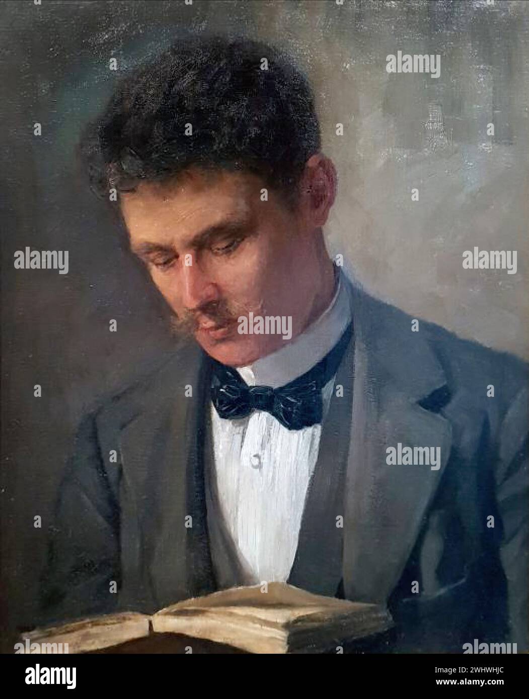 Piet Mondrian - Portrait de Cornelis Bergman 1867-1947 Stock Photo - Alamy