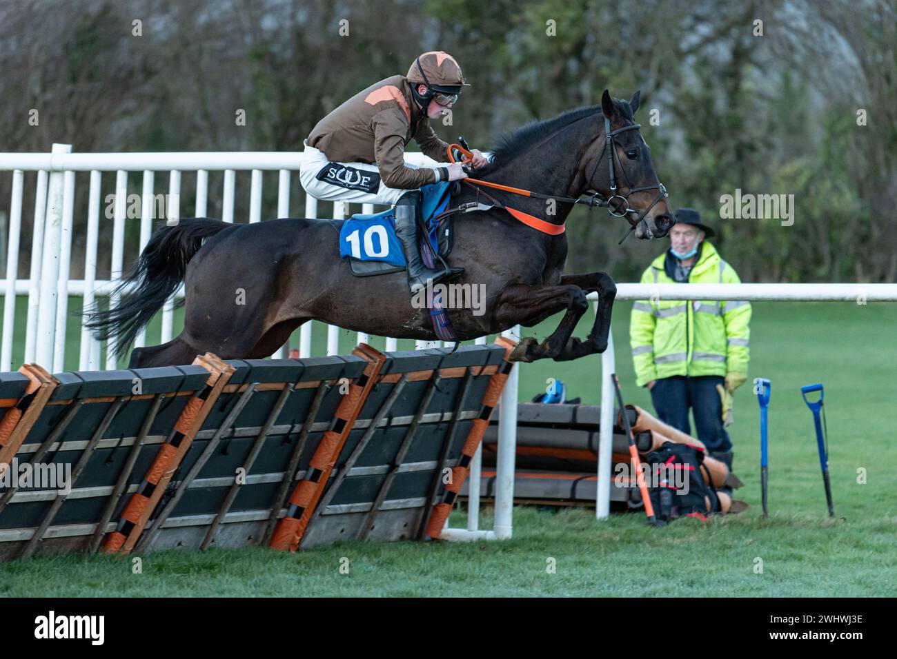 Seventh race at Wincanton, February 19th 2022 Stock Photo - Alamy