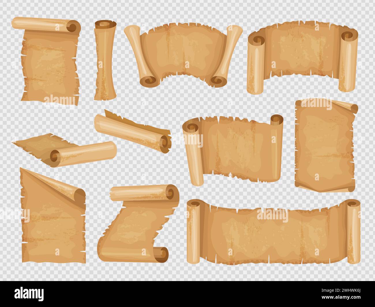 Paper scroll messages hi-res stock photography and images - Alamy