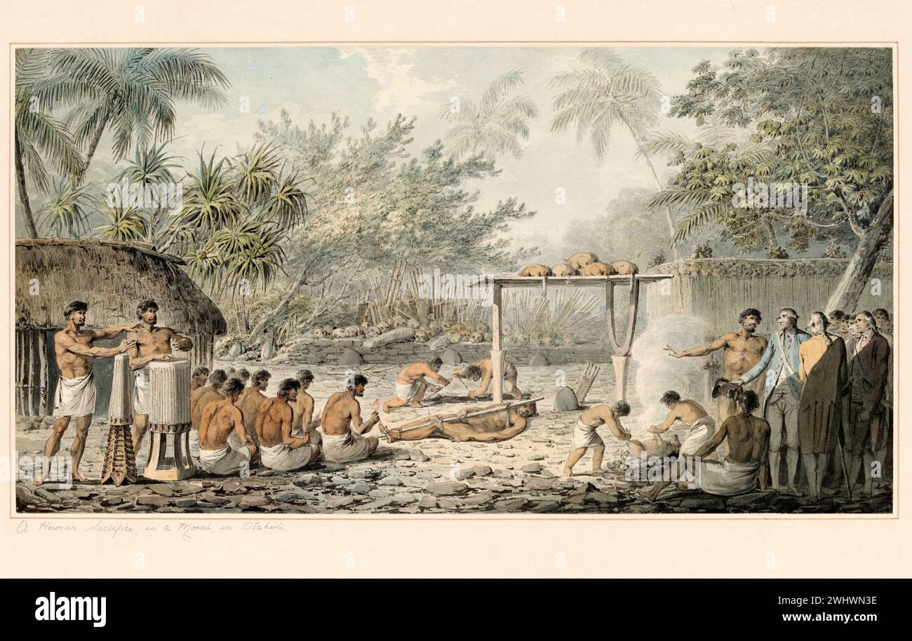 Human sacrifice ritual hi-res stock photography and images - Alamy