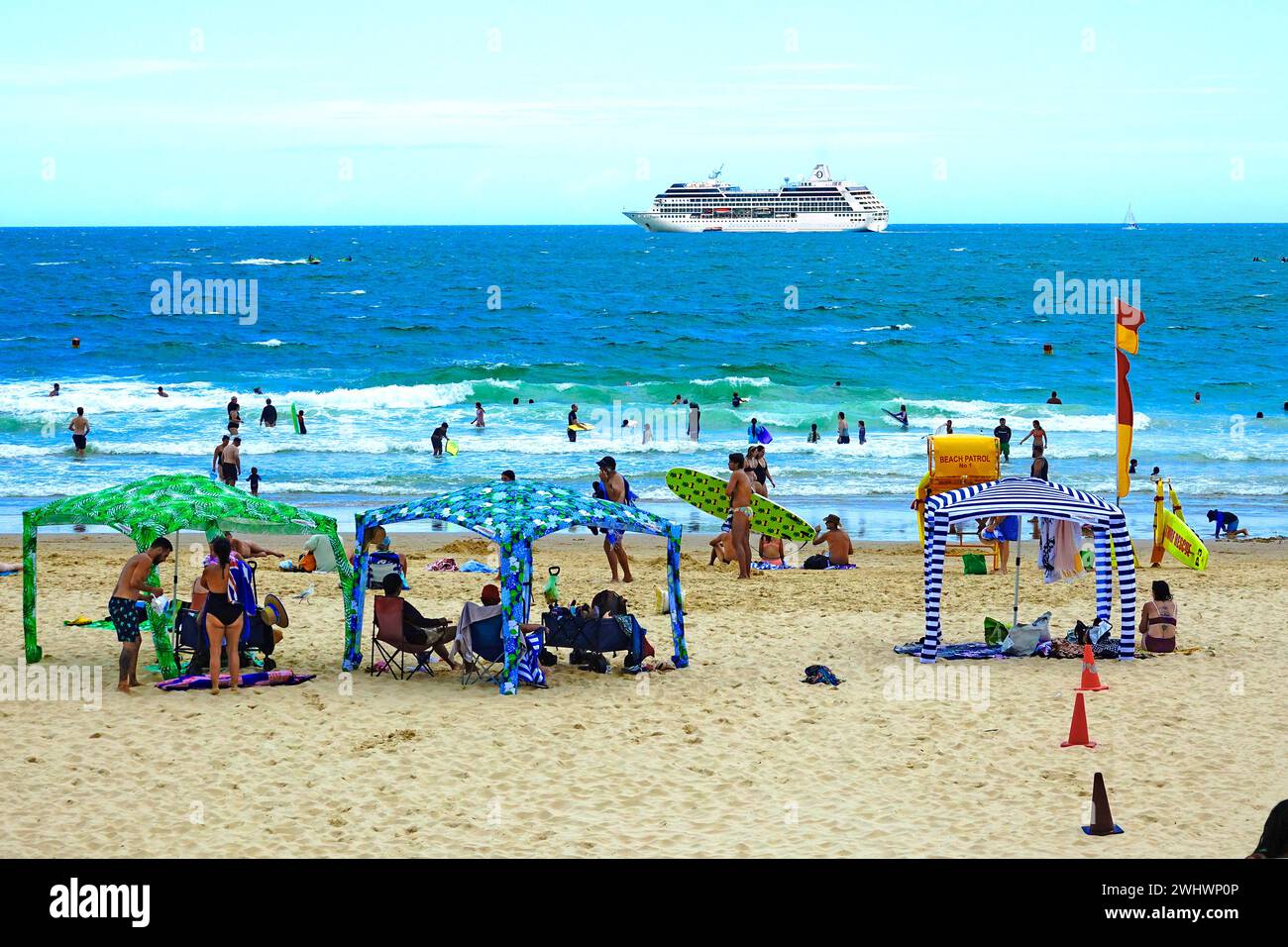 Mooloolaba Beach Queensland Australia Sunshine Coast Region Stock Photo ...