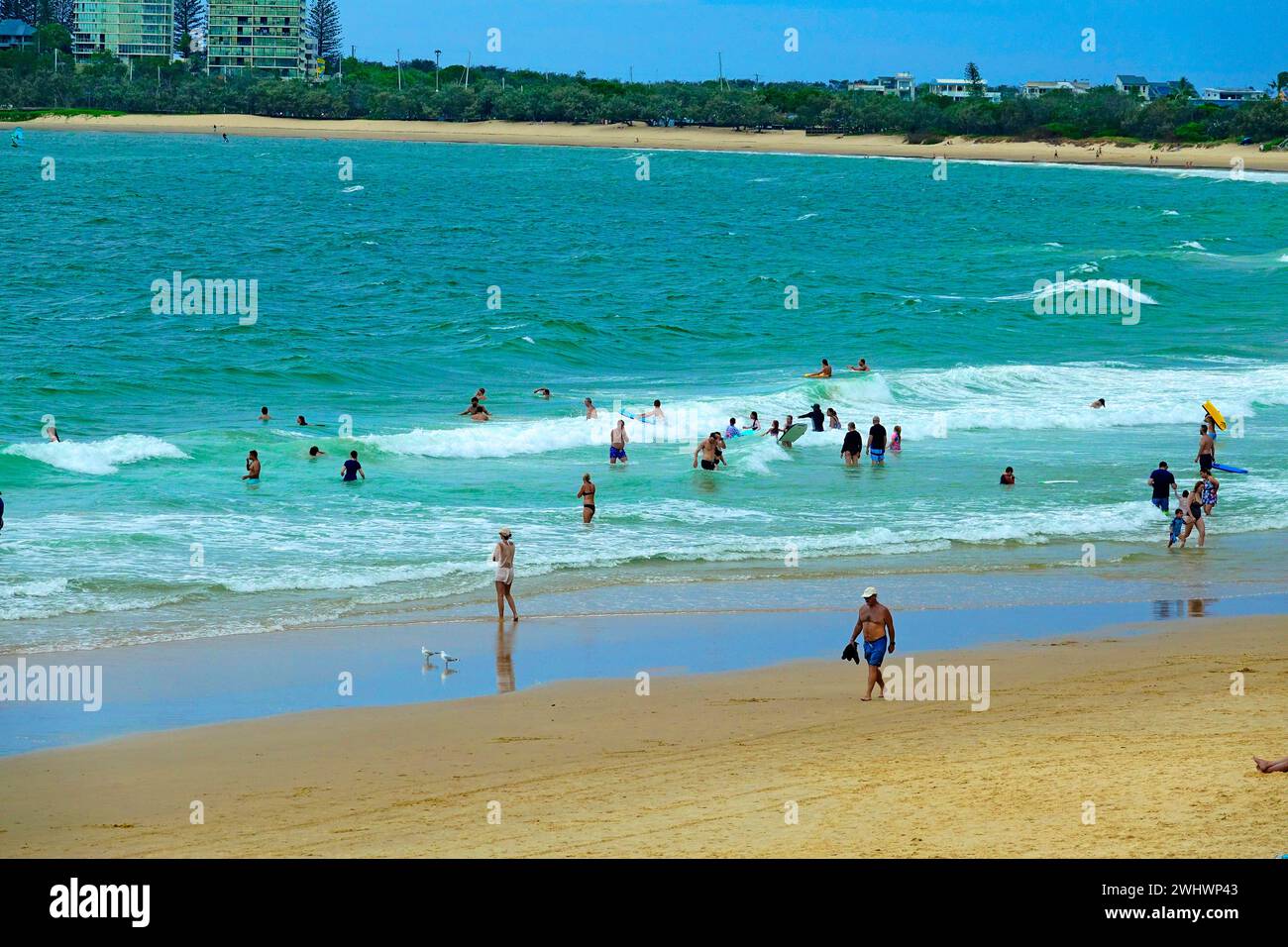 Mooloolaba beach hi-res stock photography and images - Alamy