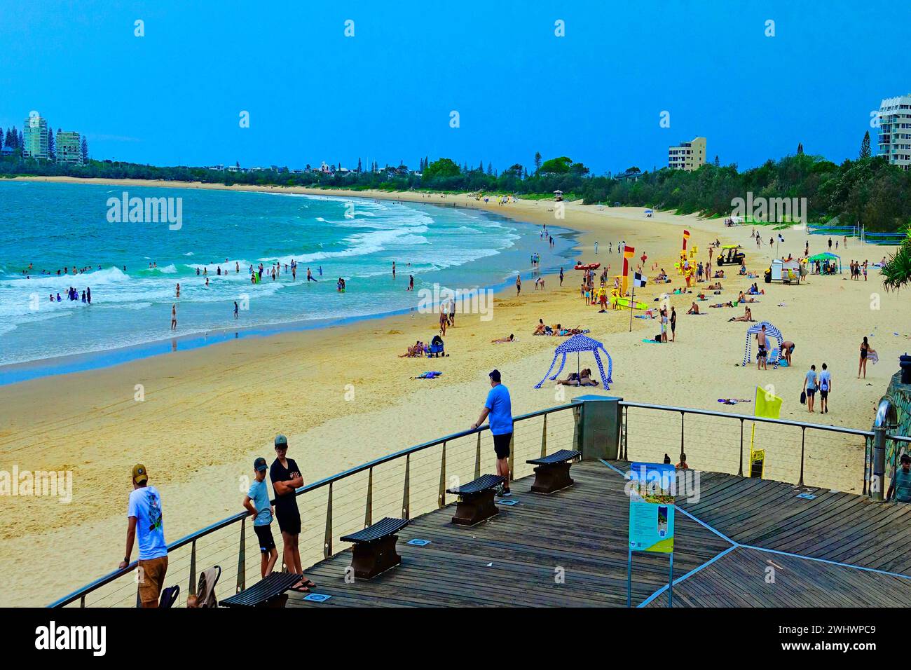 Mooloolaba beach hi-res stock photography and images - Alamy