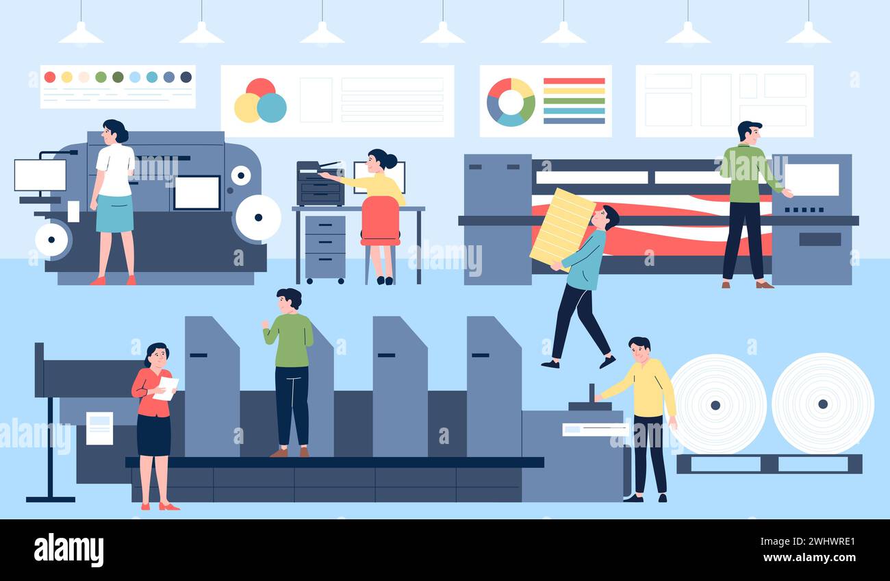 Cmyk digital offset printing graphic Stock Vector Images - Alamy