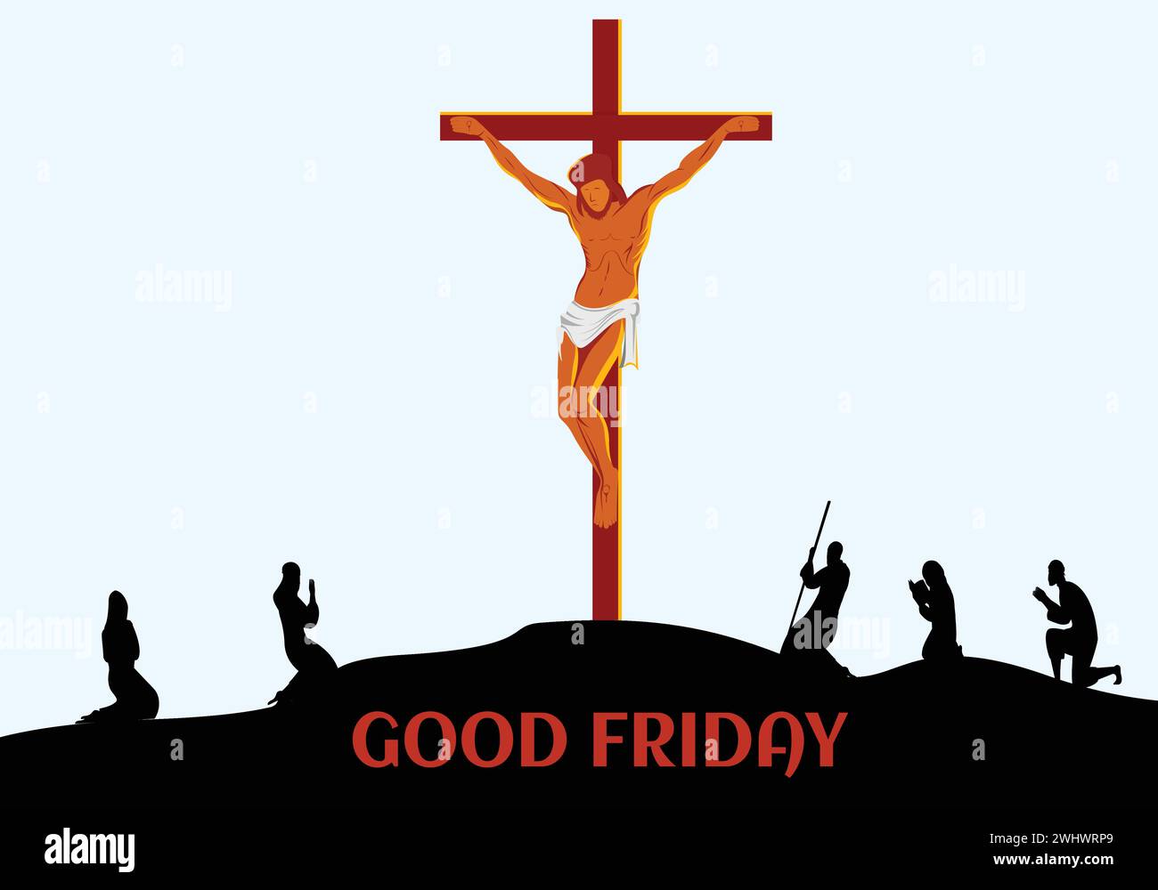Good friday vector hi-res stock photography and images - Alamy
