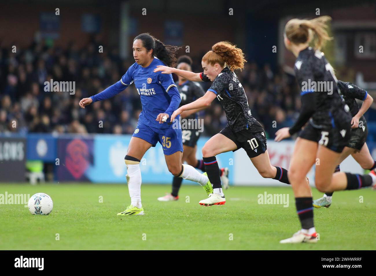 London, UK. 11th Feb, 2024. London, England, February 11th 2024: Mayra ...