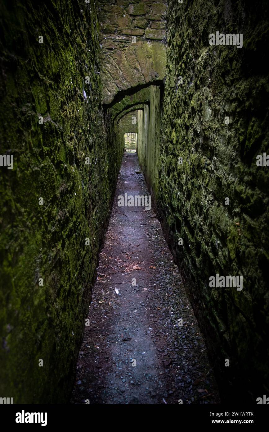 Charles fort abandoned historic buildings Kinsale Ireland Stock Photo ...