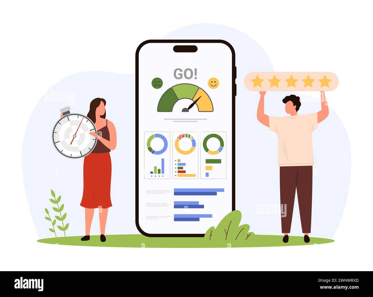 Benchmarking process with mobile app. Tiny people monitoring better ...