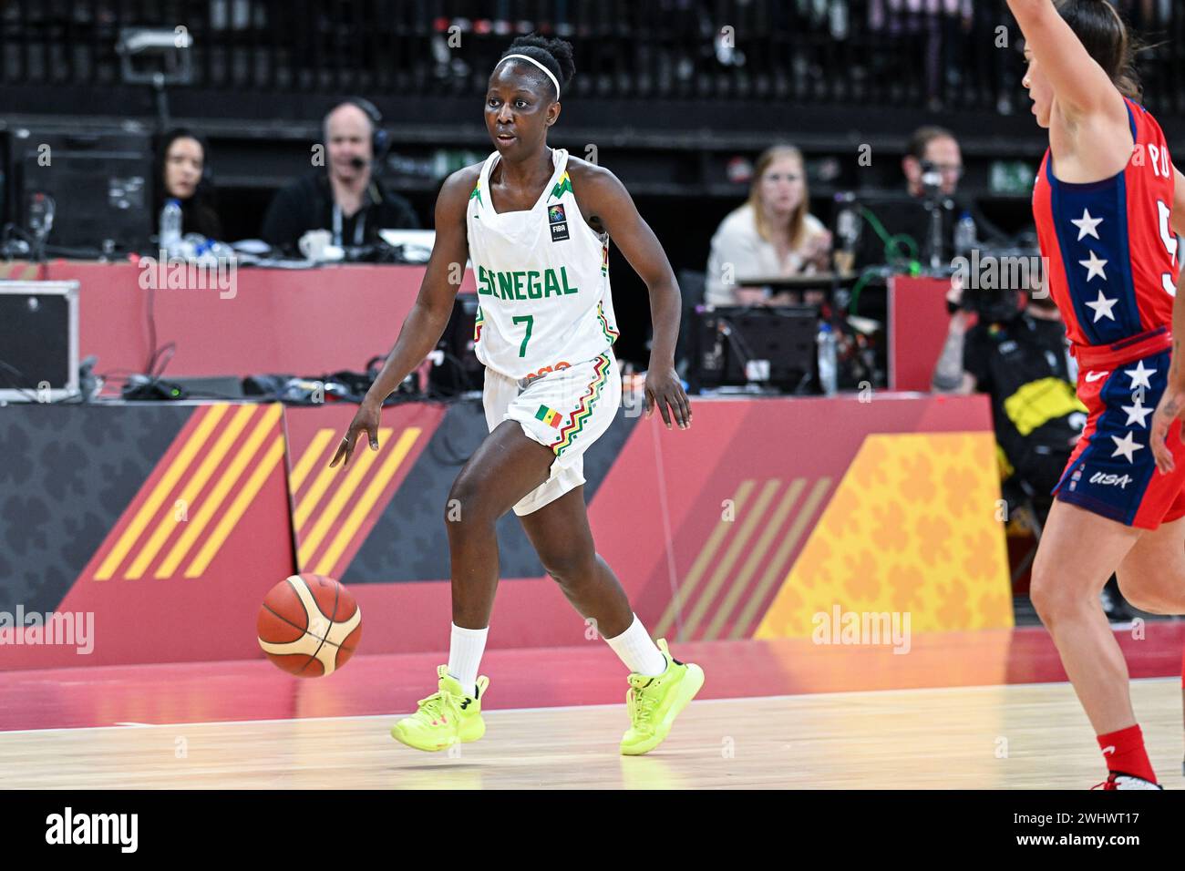 Antwerp, Belgium. 11th Feb, 2024. Fatou Dieng of Senegal during a ...