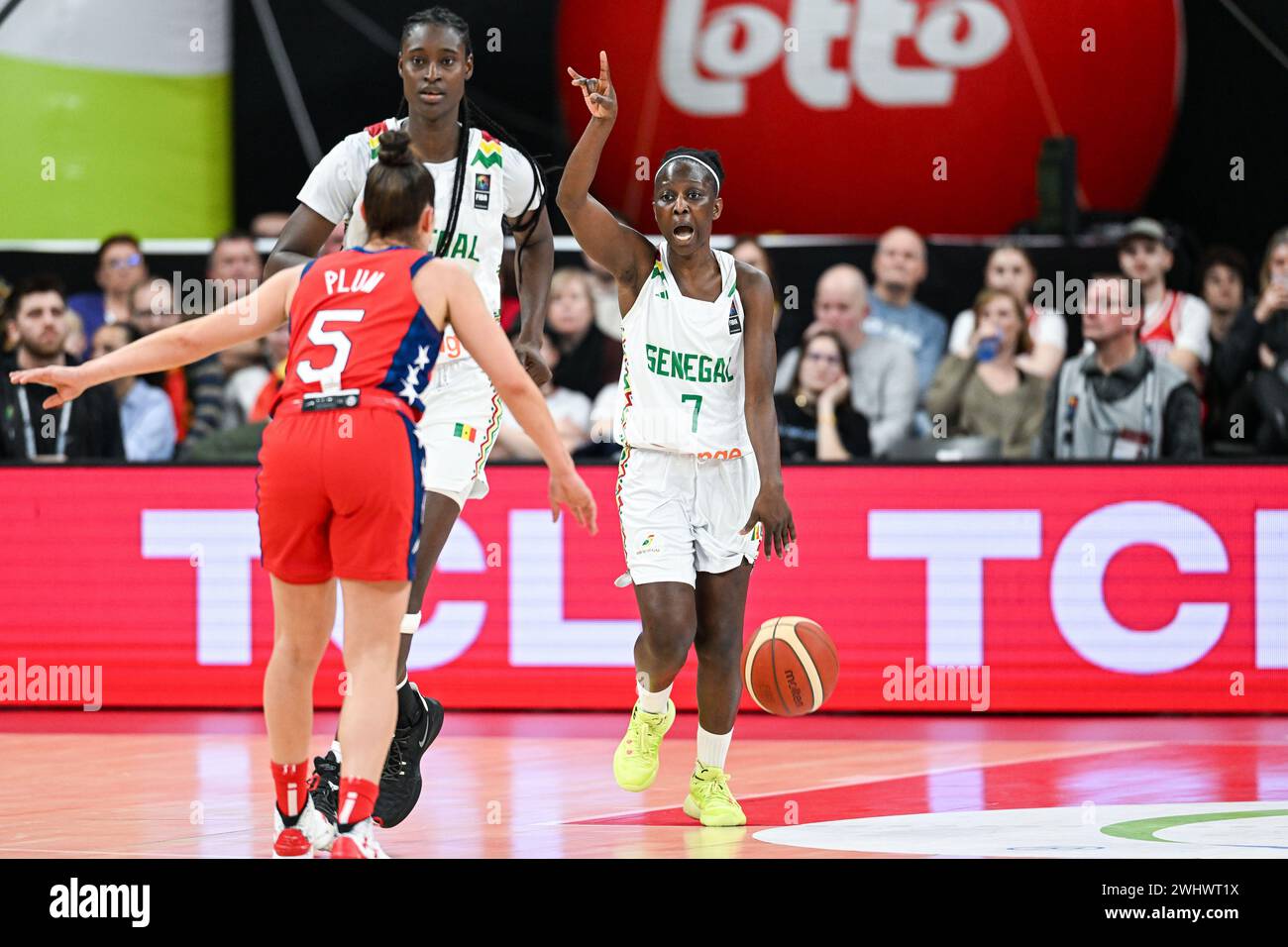 Antwerp, Belgium. 11th Feb, 2024. Fatou Dieng of Senegal during a ...