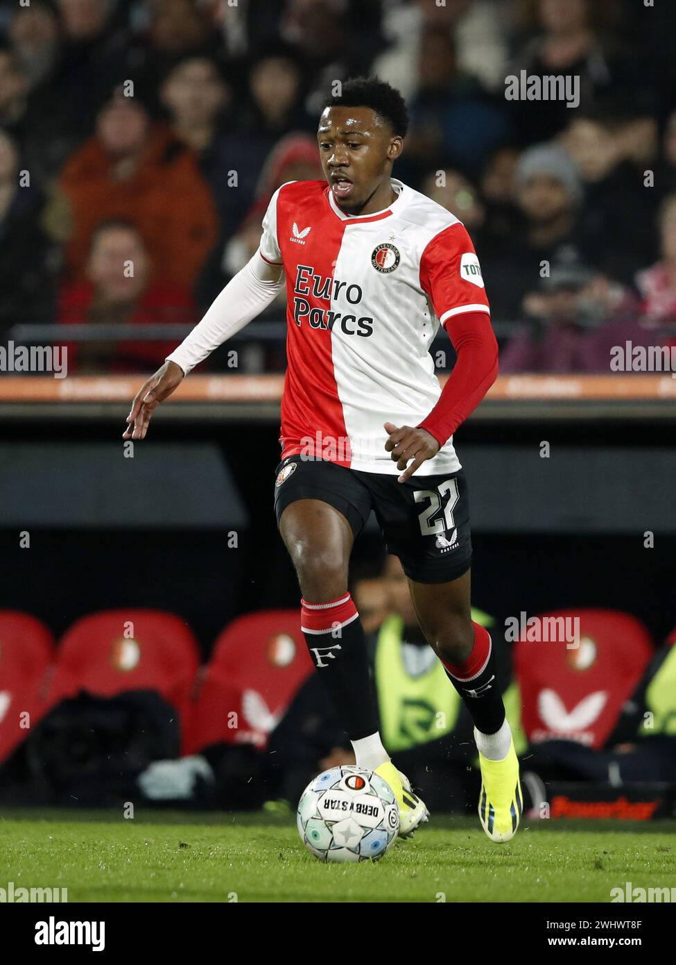 ROTTERDAM - Antoni Milambo of Feyenoord during the Dutch Eredivisie ...