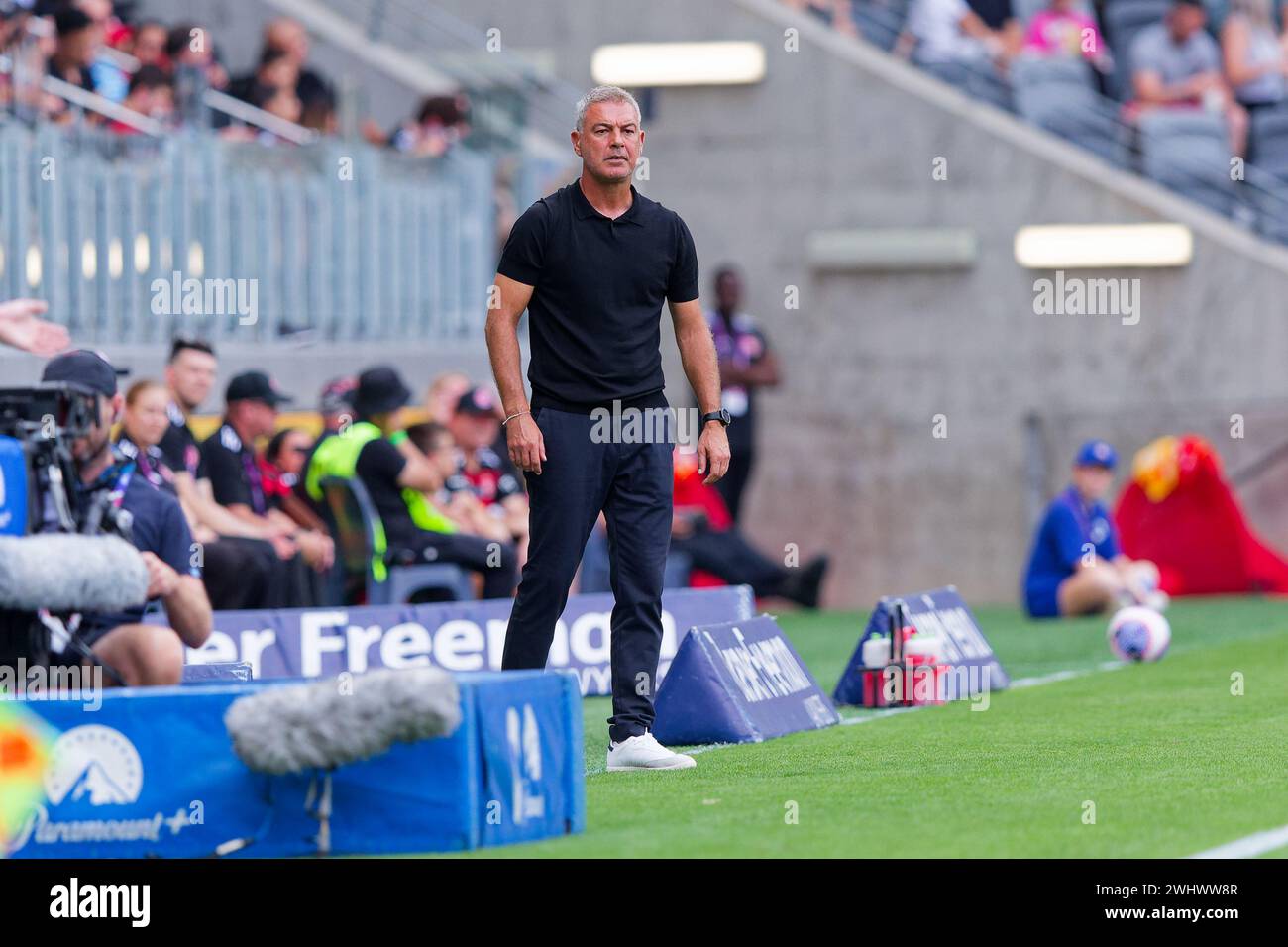 Sydney, Australia. 11th Feb, 2024. Coach, Marko Rudan of the Wanderers ...