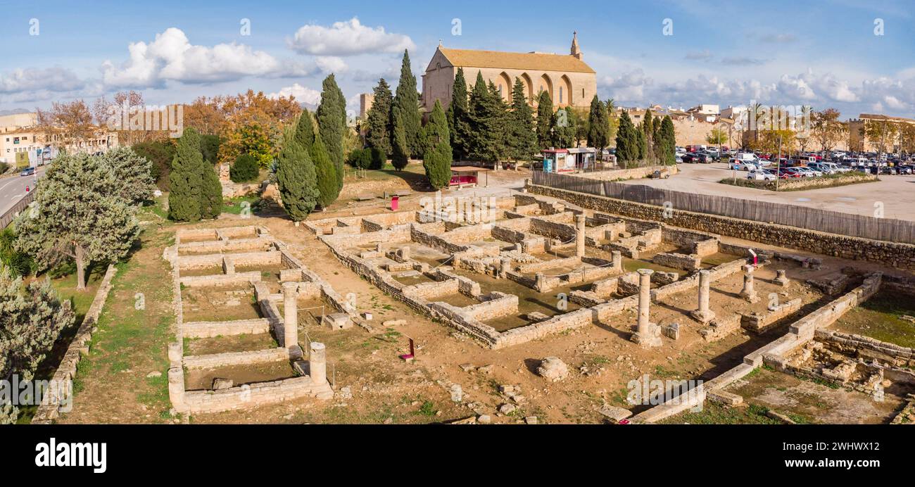 Roman city of Pollentia Stock Photo - Alamy