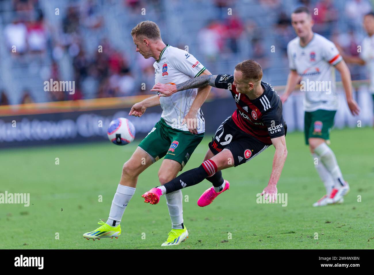 Sydney, Australia. 11th Feb, 2024. Jack Clisby of the Wanderers ...