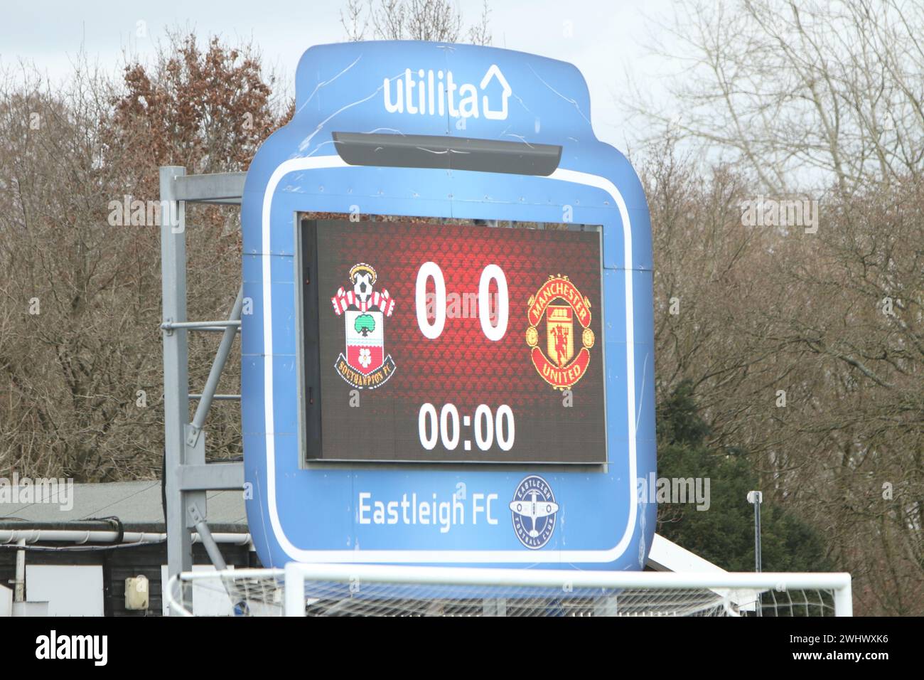 Football stadium scoreboard hi-res stock photography and images - Alamy