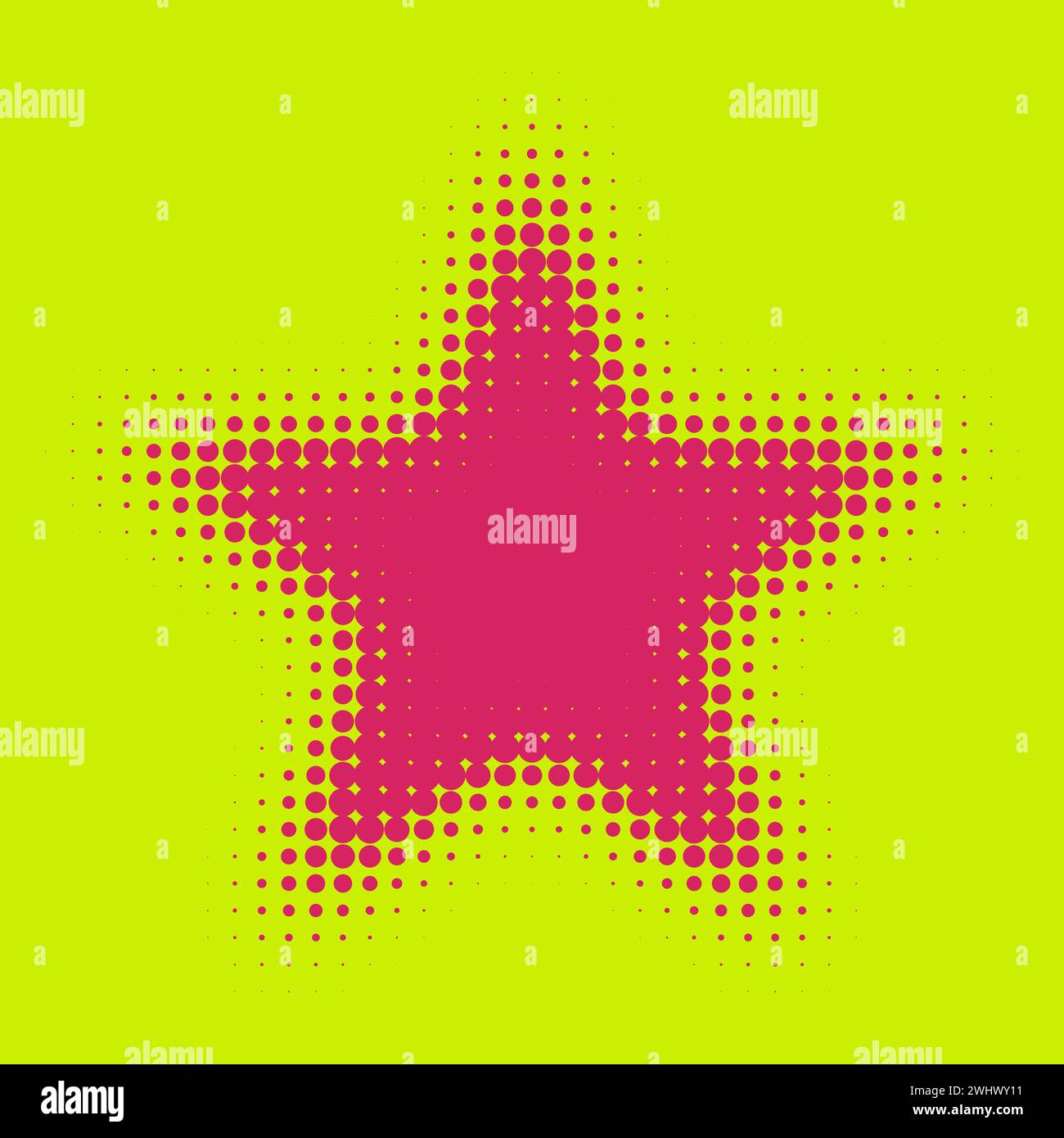 halftone star background. pink star isolated. Vector illustration Stock ...