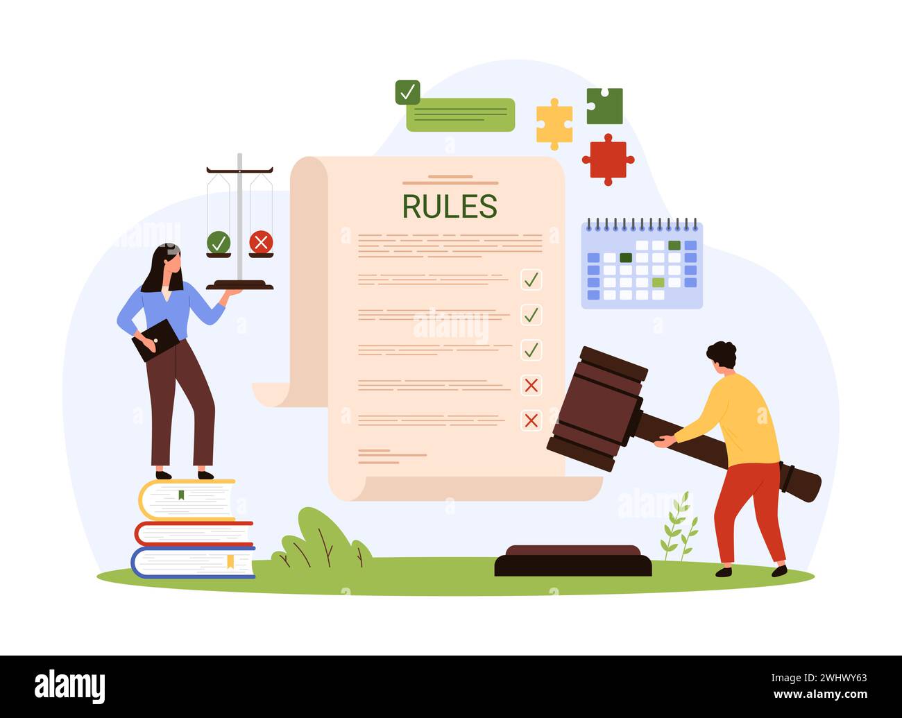 Law compliance, company policies and rules document, legal regulatory ...