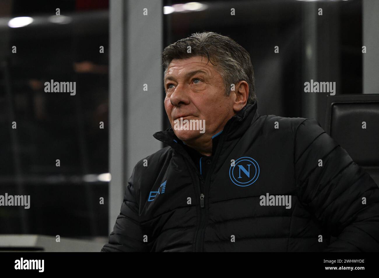 Walter Mazzarri, Head Coach of SSC Napoli, during the Italian Serie A ...