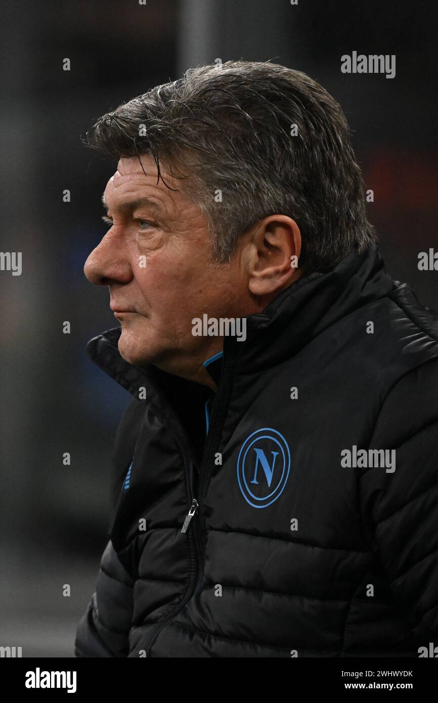 Walter Mazzarri, Head Coach of SSC Napoli, during the Italian Serie A ...