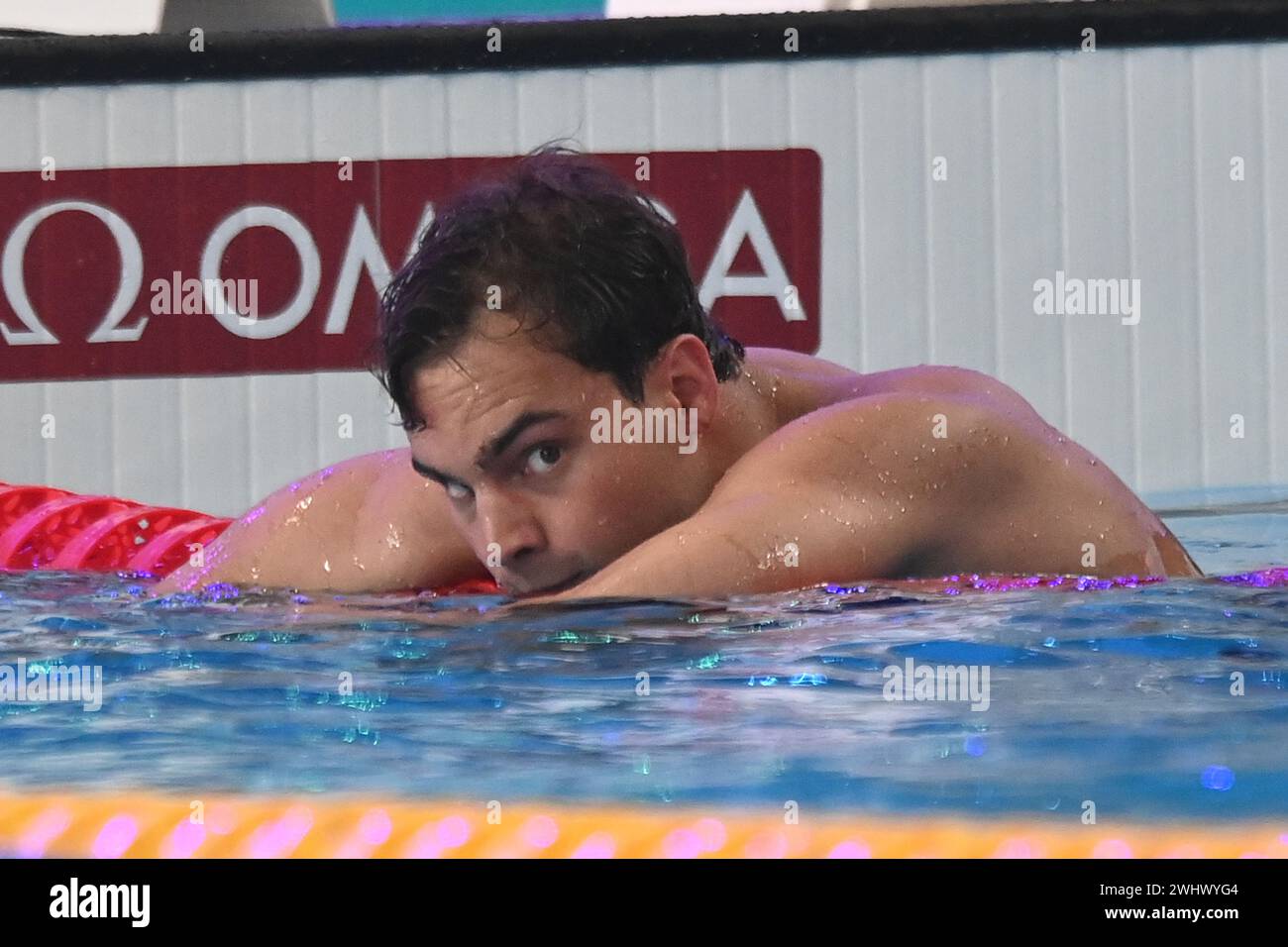 Doha, Qat. 11th Feb, 2024. Nyls Korstanje from Nederland in action ...