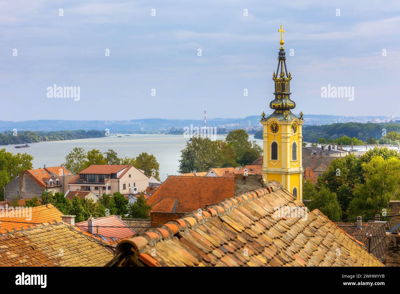Belgrade serbia building houses hi-res stock photography and images - Alamy