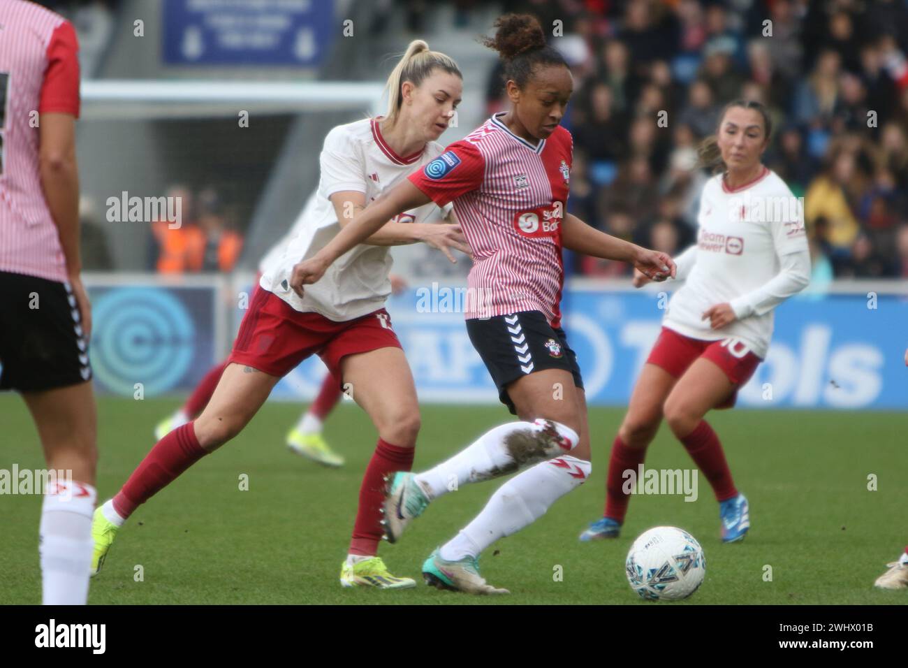 Southampton FC Women v Manchester United Women Adobe Women's FA Cup at ...