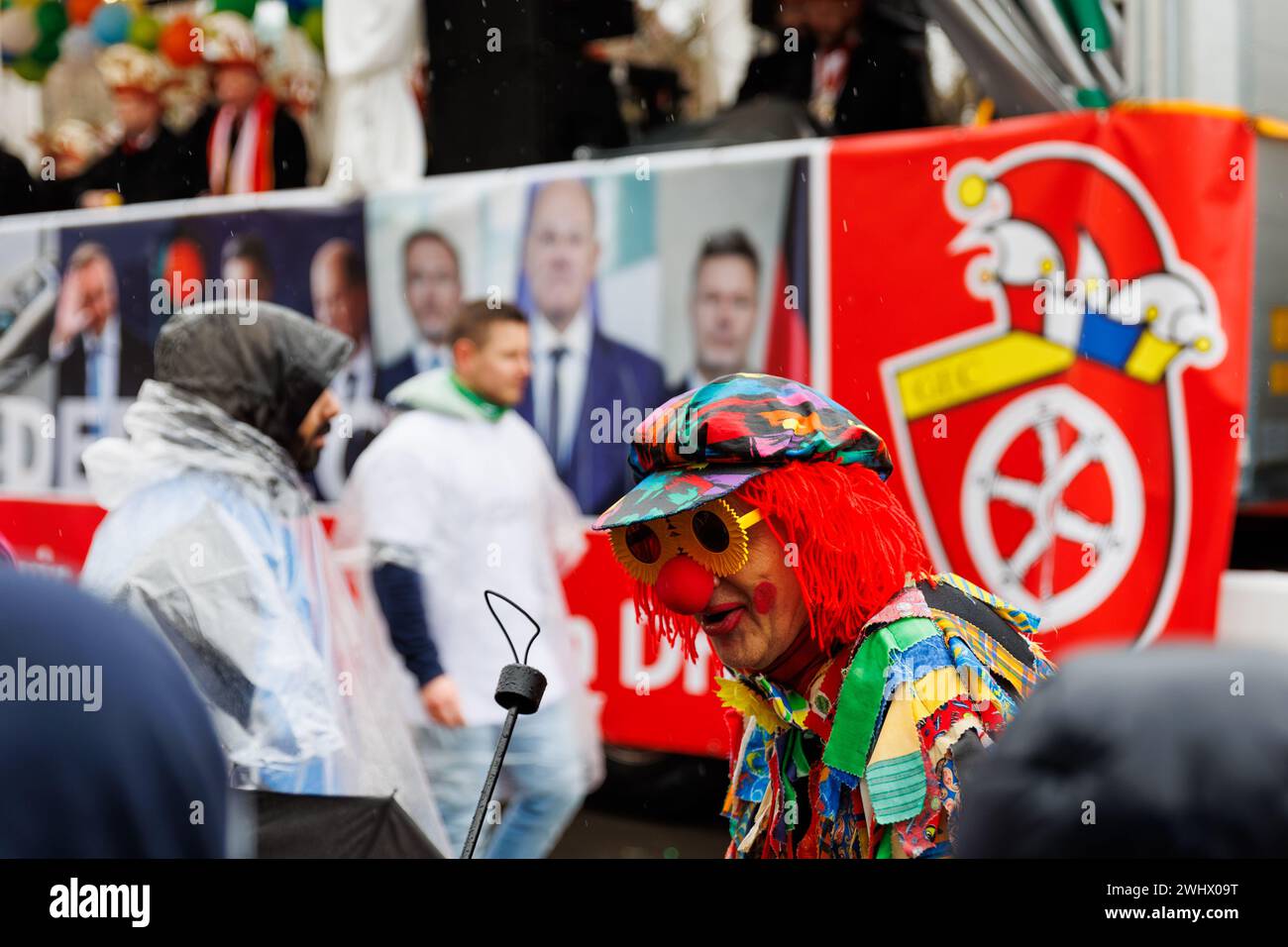 Erfurt, Germany. 11th February, 2024. Traditional german Carnival ...