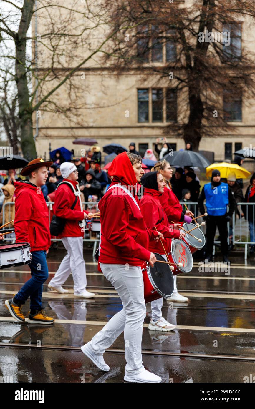 Erfurt, Germany. 11th February, 2024. Traditional german Carnival ...