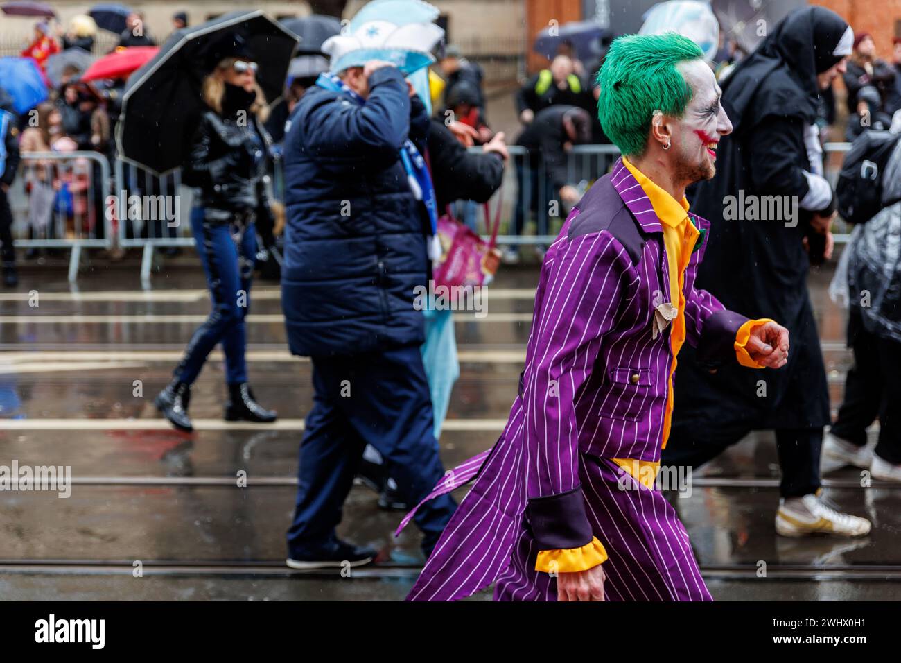 Erfurt, Germany. 11th February, 2024. Traditional german Carnival ...