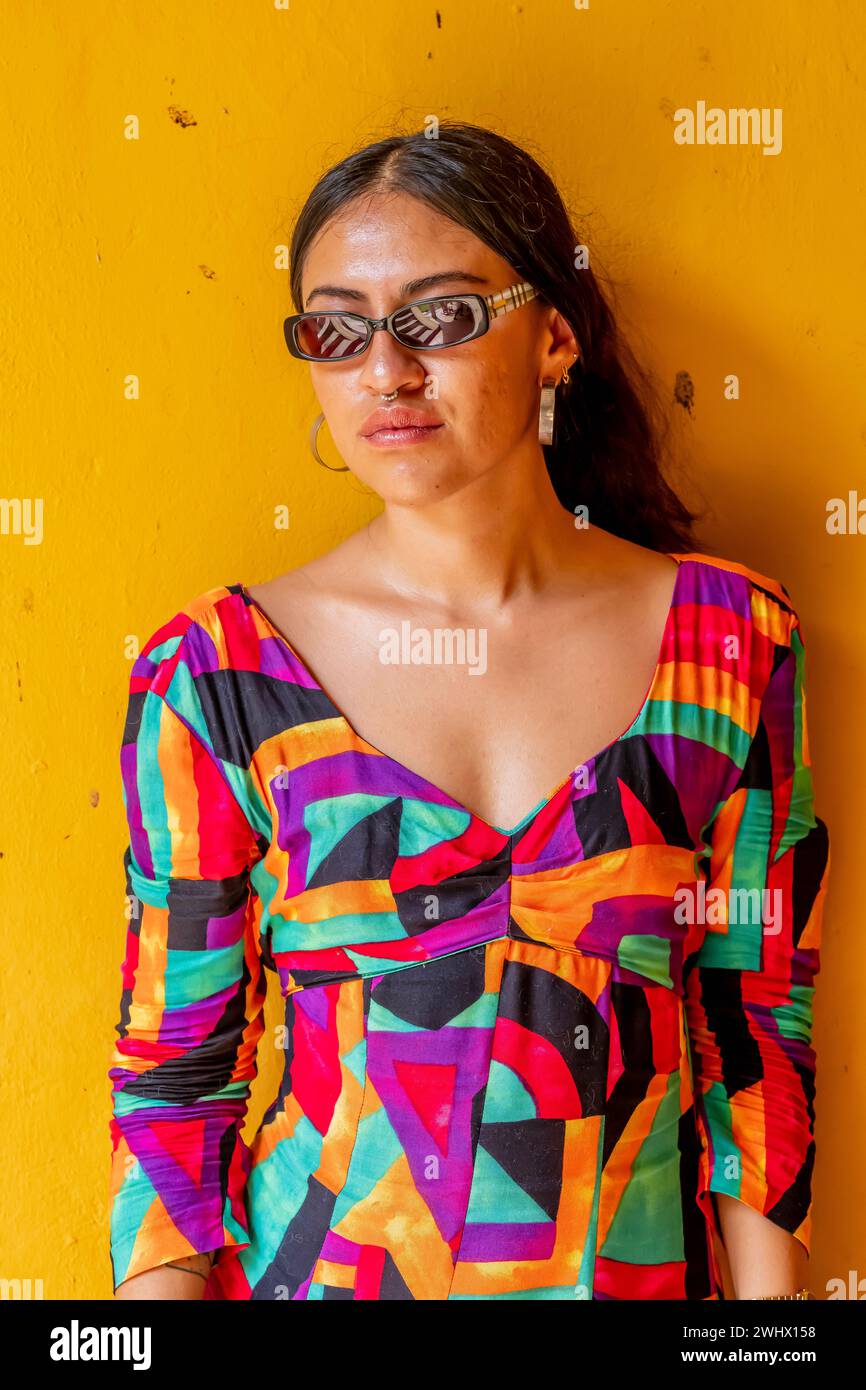 Beautiful latin model enjoys hi-res stock photography and images - Alamy