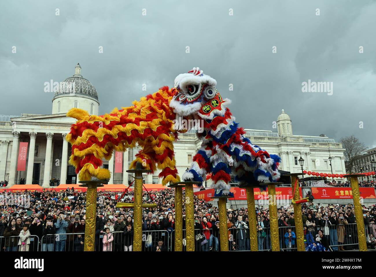 The Year of the Dragon kicked off in London to celebrate Lunar New Year ...