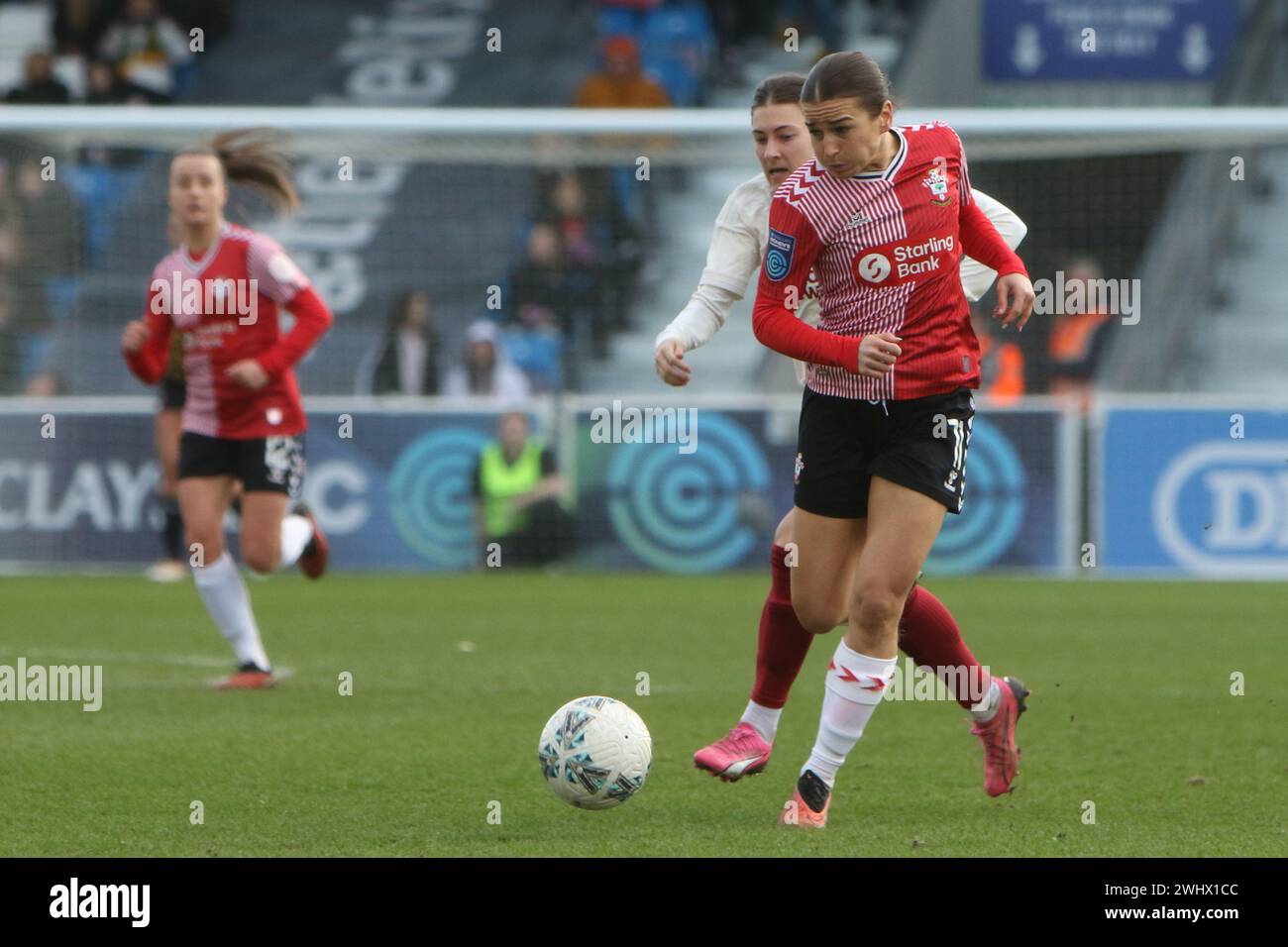 Southampton FC Women v Manchester United Women Adobe Women's FA Cup at ...