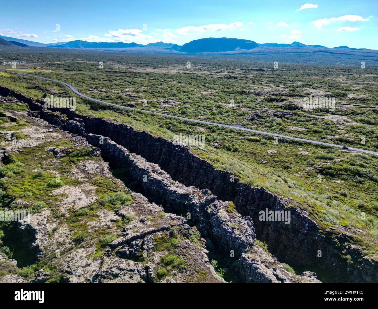 Þingvellir park in iceland a giant geological fracture dividing america ...