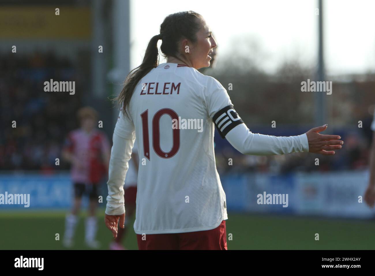 Katie Zelem Man Utd captain Southampton FC Women v Manchester United ...