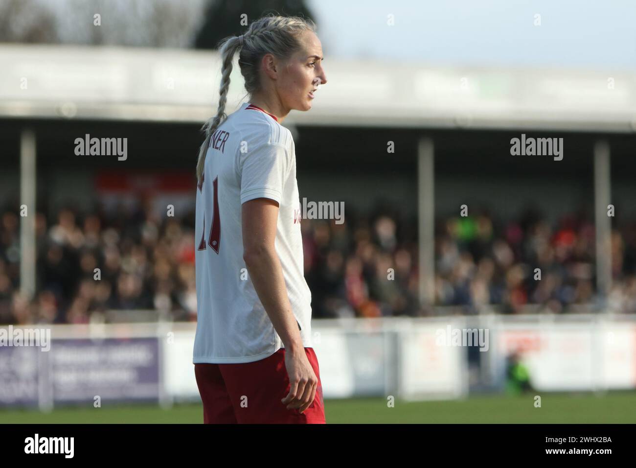 Millie Turner defender Man Utd women Southampton FC Women v Manchester ...