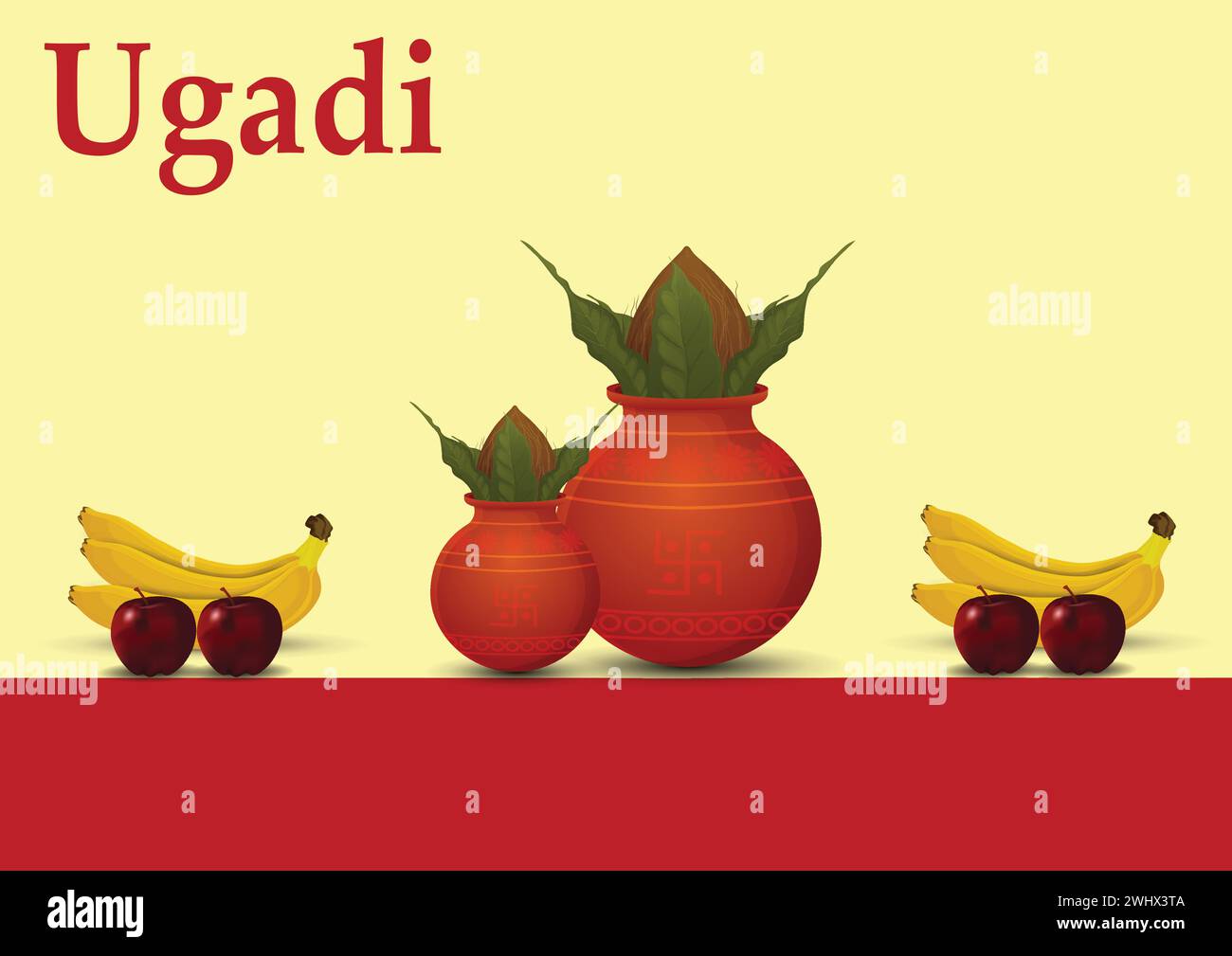 Vector pooja kalash design illustration hi-res stock photography and ...