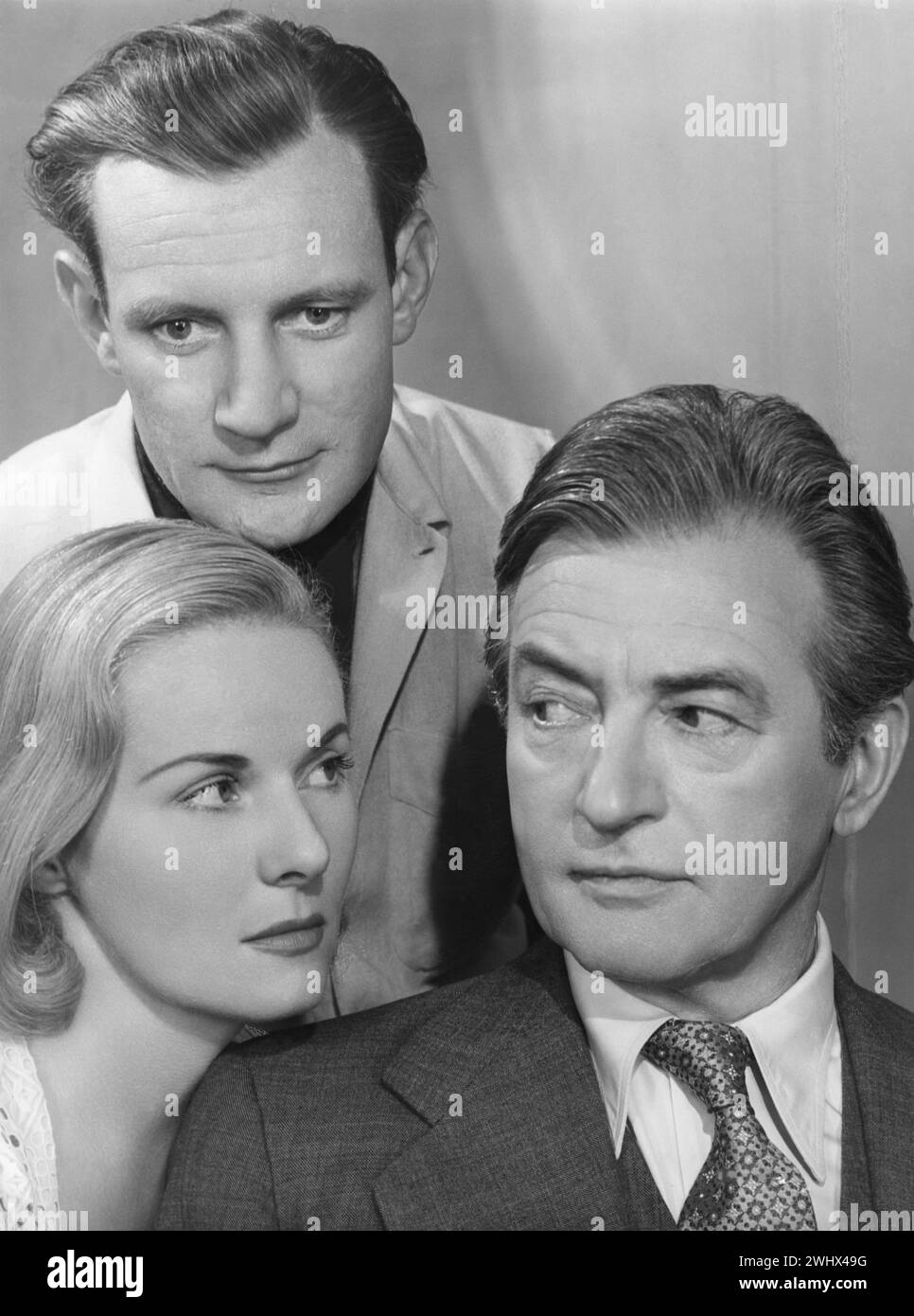 Publicity Portrait by JOHN VICKERS of ANN TODD, TREVOR HOWARD and CLAUDE RAINS for THE ...