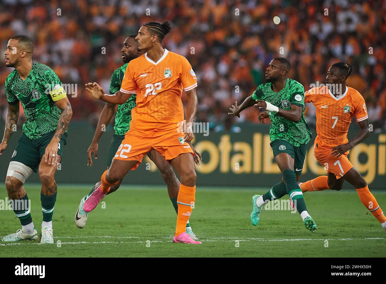 AFACON FINAL,ABIDJAN, IVORY COAST, FRIDAY, FEBRUARY 11, 2024 Stock Photo - Alamy