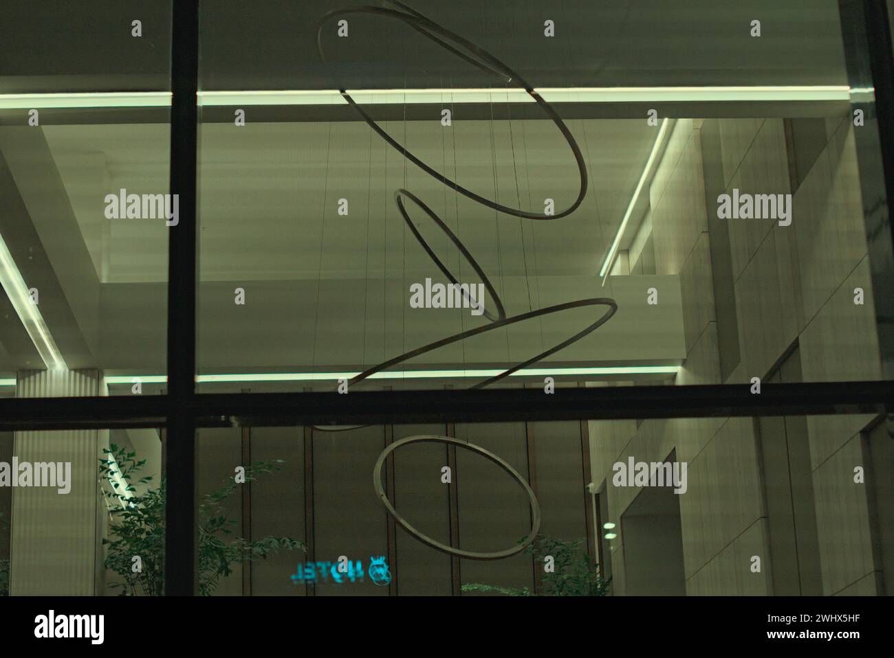 Brussels, Belgium. 5 February 2024. Photograph of a street landscape ...