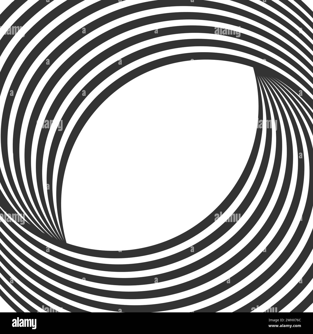 Lines and circles motion background Black and White Stock Photos ...