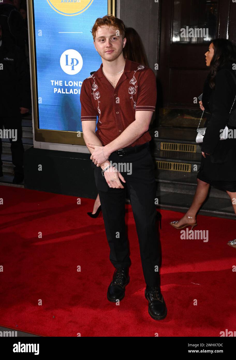 London, UK. February 11th, 2024. Sam Tutty arriving at the 24th annual ...