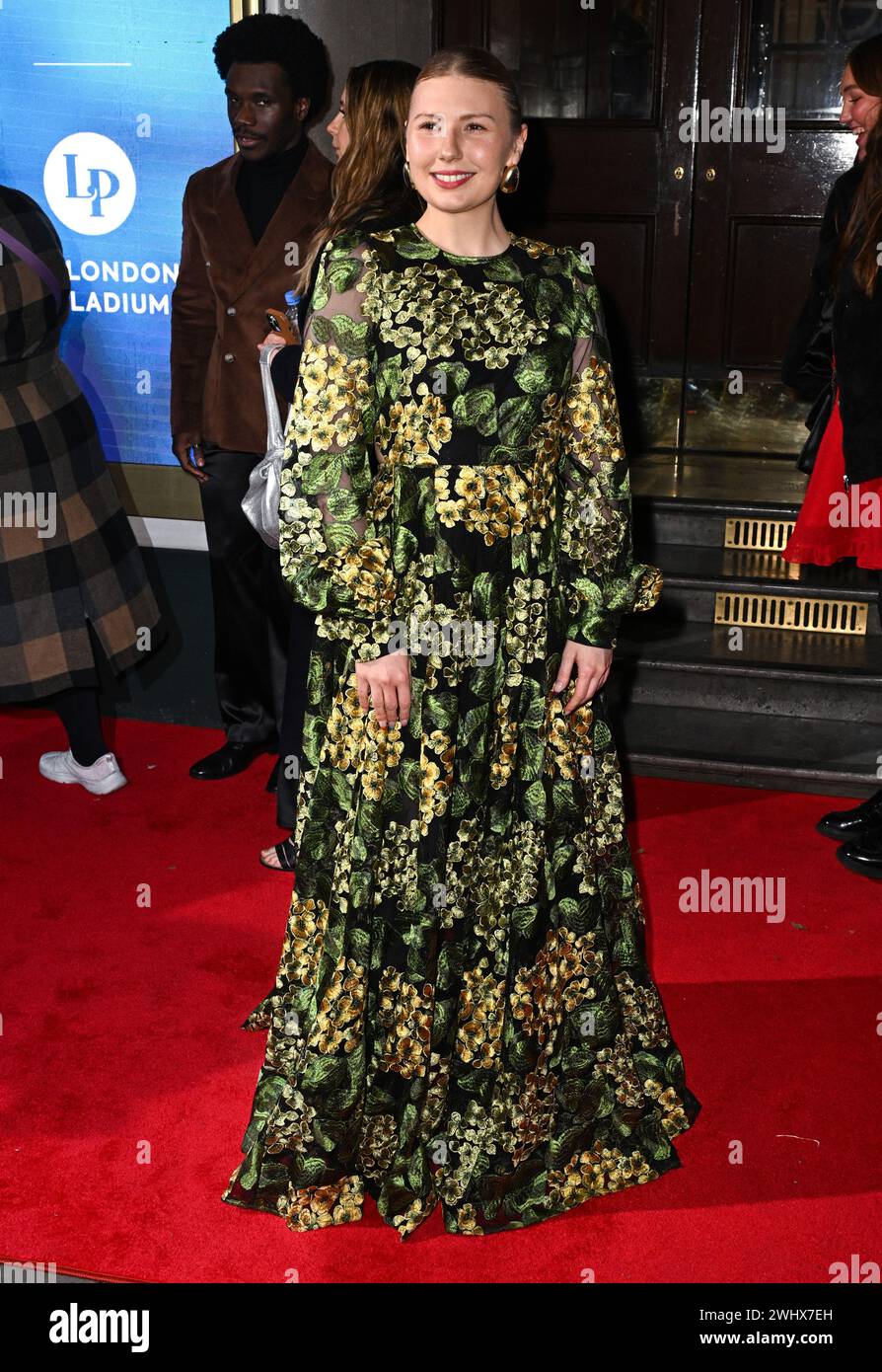 London, UK. February 11th, 2024. Bronté Barbé arriving at the 24th ...