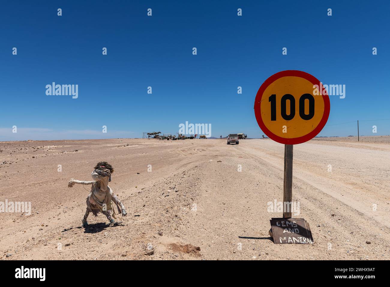 Tourist stands on road hi-res stock photography and images - Alamy