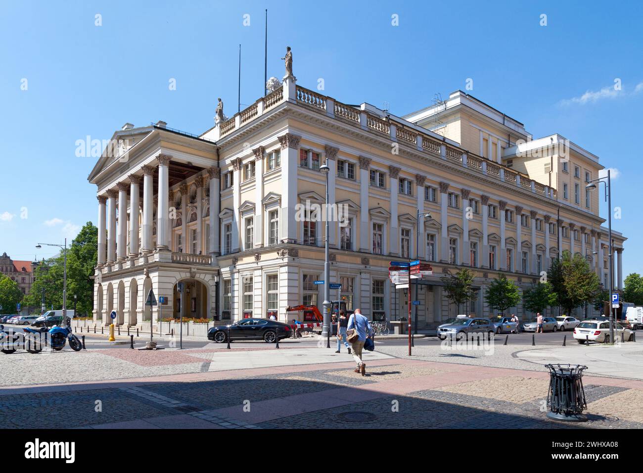 Wroclaw, Poland - June 05 2019: The Wrocław Opera is an opera company ...