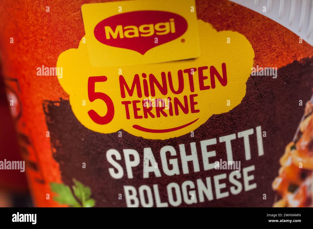 Maggi logo hi-res stock photography and images - Alamy