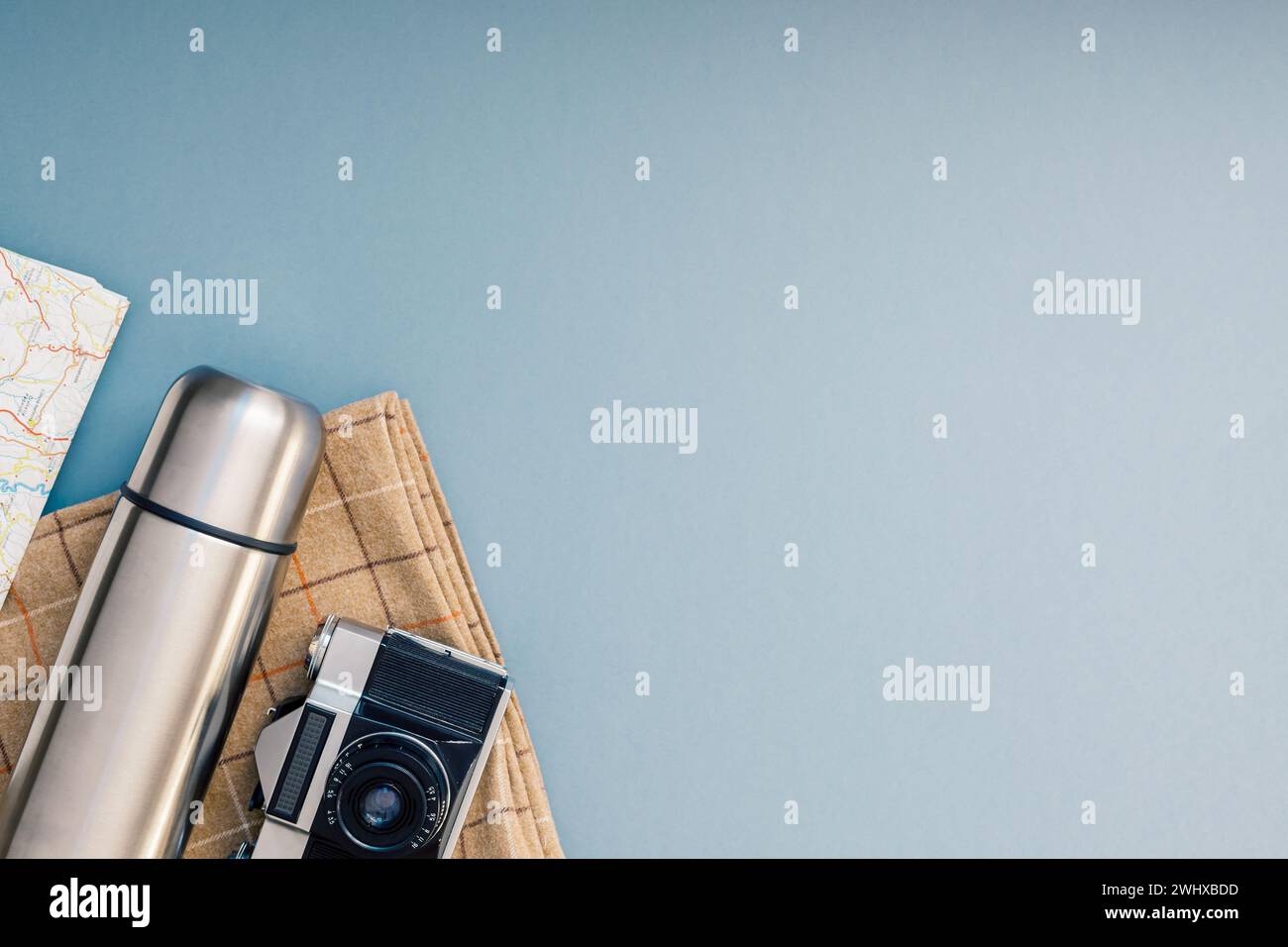 Concept flat lay outdoors hi-res stock photography and images - Alamy